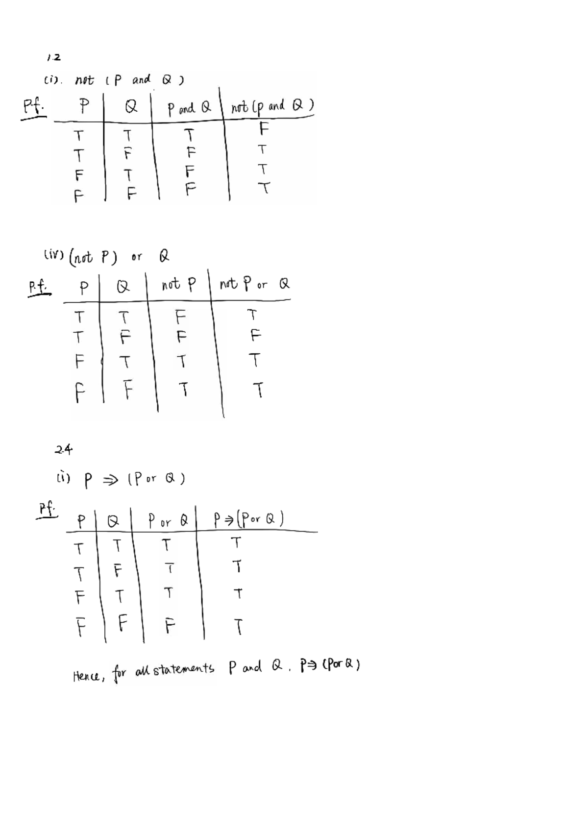 Math 109 HW 1 - Proofs and Contradictions in Logic - Studocu