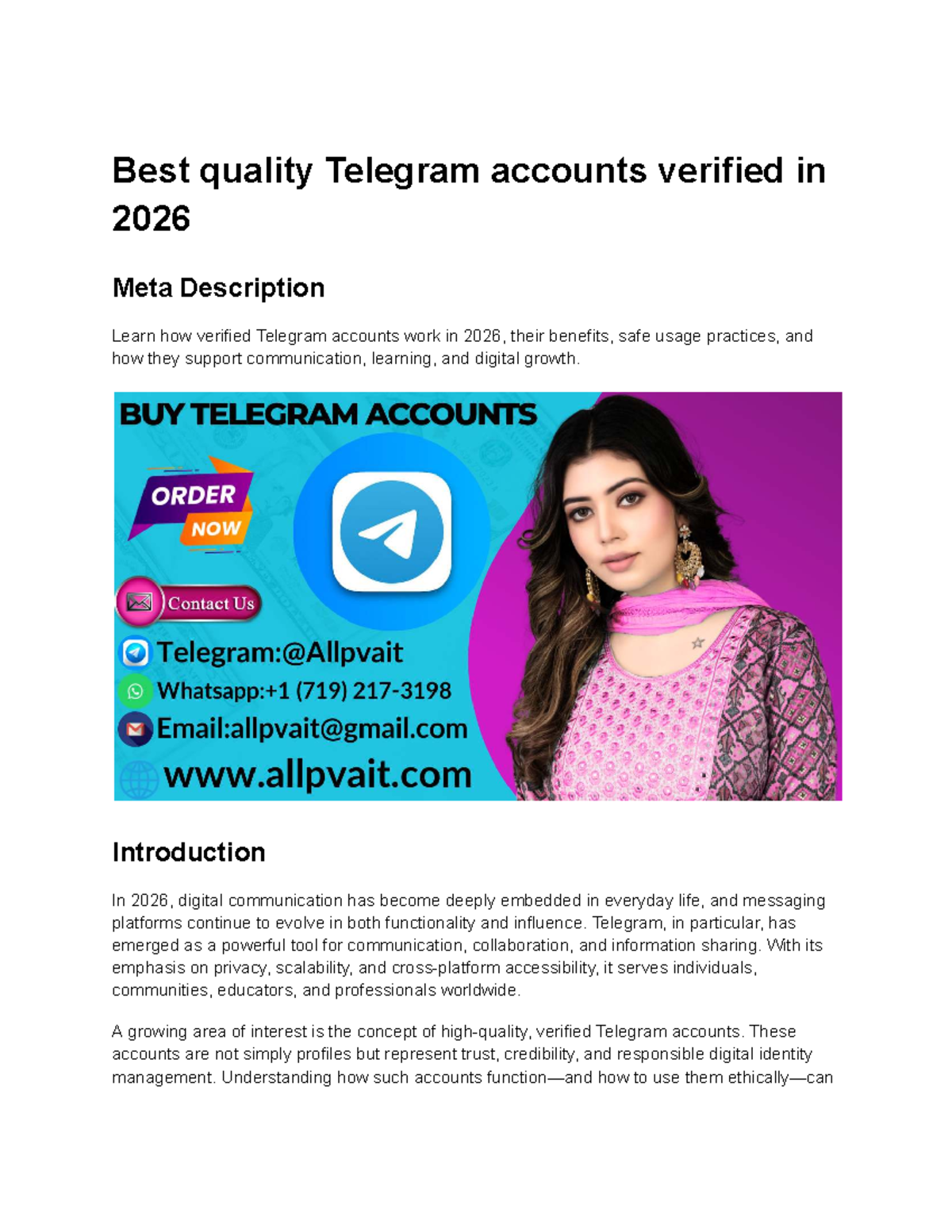 Understanding Verified Telegram Accounts: A Guide for 2026 - Studocu