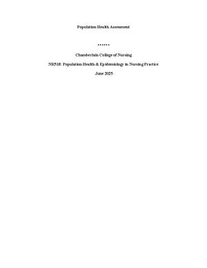 [Solved] Describe the disaster preparedness plan at your current or ...