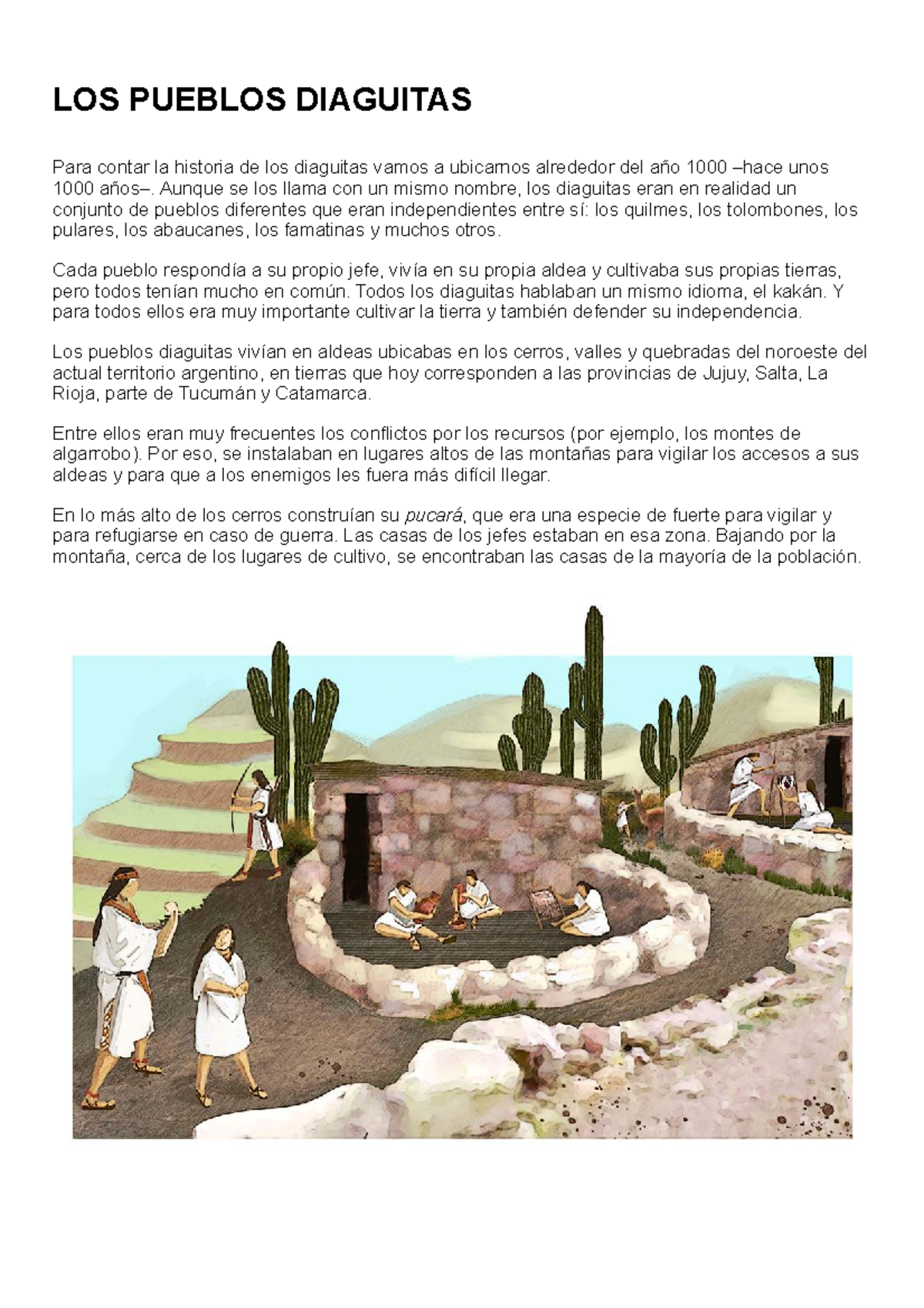 LOS PUEBLOS DIAGUITAS: Historia y Cultura de los Pueblos Indígenas ...