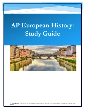 AP Euro Unit 2: The Age of Reformation Study Guide (1450-1648) - Studocu