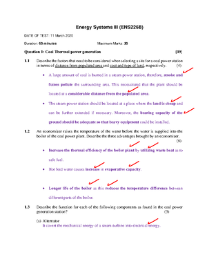 [Solved] Question 2 Transmission systems 29 21 Two power stations A and B - Energy Systems III ...