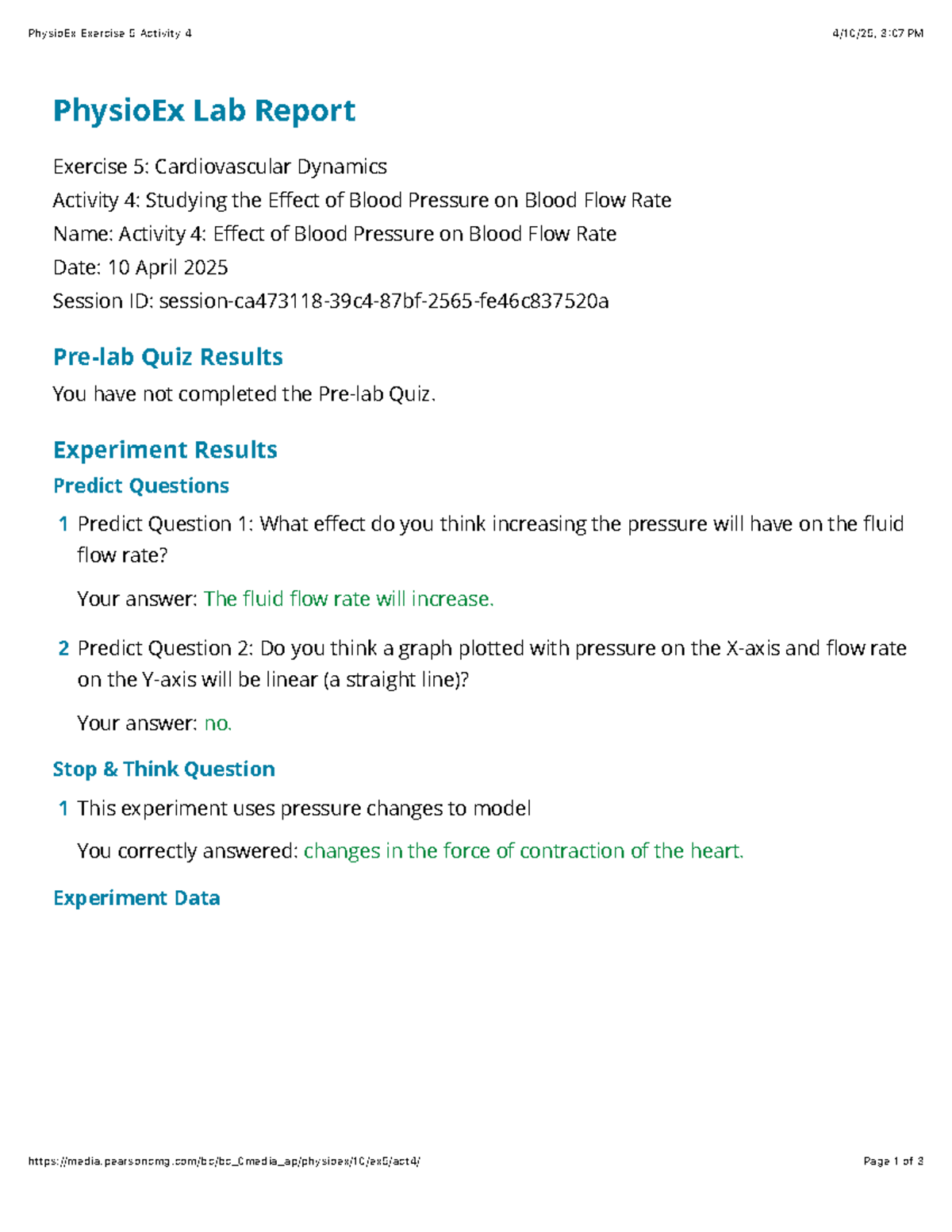 Physio Ex Exercise 5 Activity 4 - pearsoncmg/bc/bc_0media_ap/physioex ...