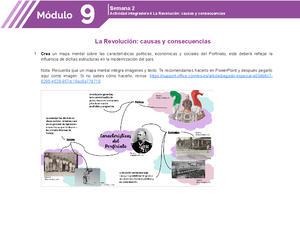 Modulo 6. Semana 3. Actividad Integradora 5. - Instructions: Read and answer each question in ...