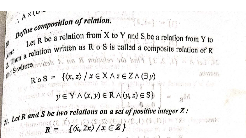 Mfcs Unit 2 Q&A: Relations, Functions, and Permutations - Studocu