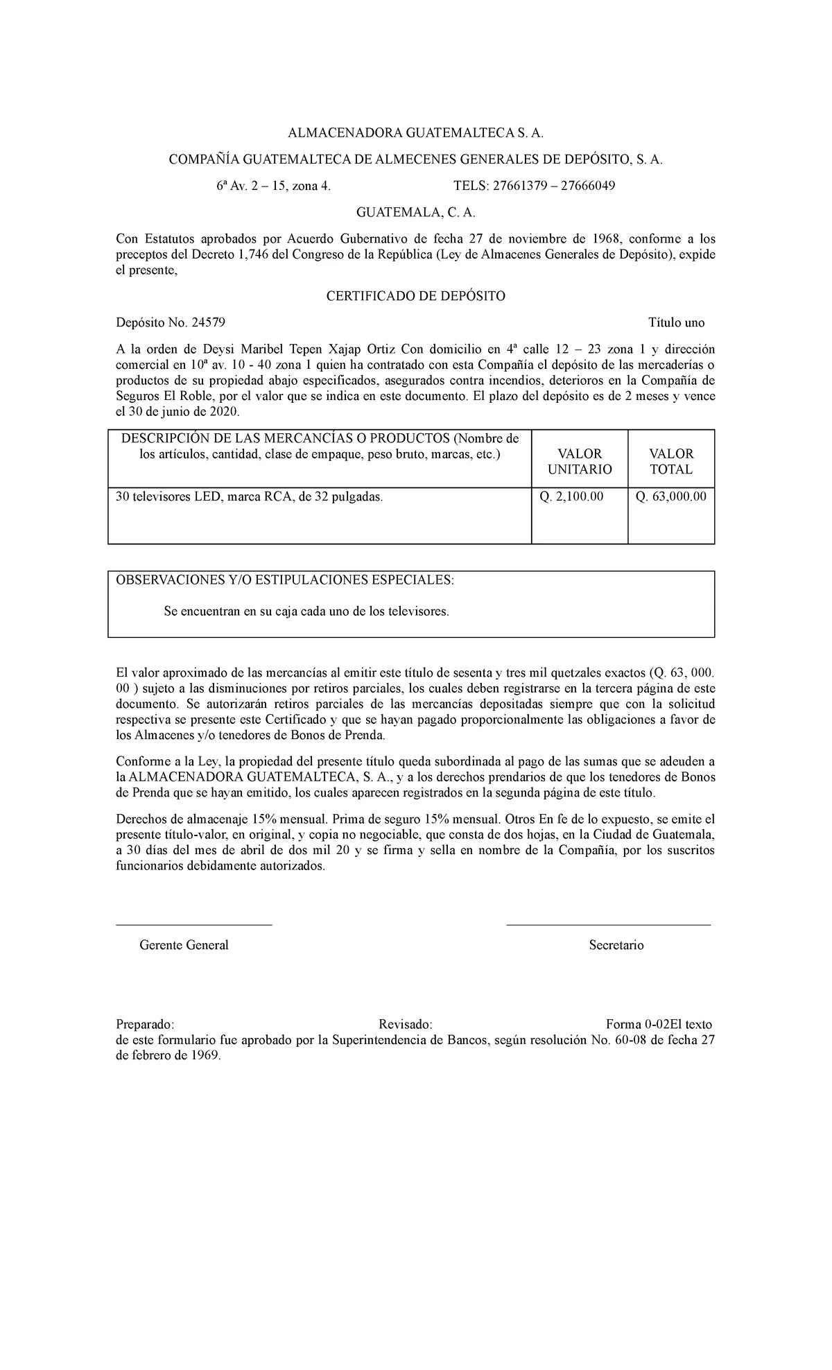Inscripción de Comerciante Individual en Guatemala - Legislación Mercantil - Studocu