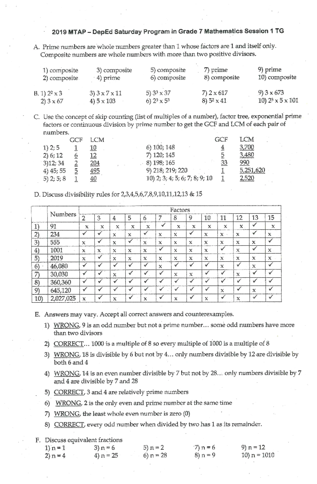 TG Mathematics 10 Q3 - DEPED COPY 10 Mathematics Department of ...