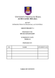 Introduction to Financial Accounting - ACC117 - UiTM - Studocu