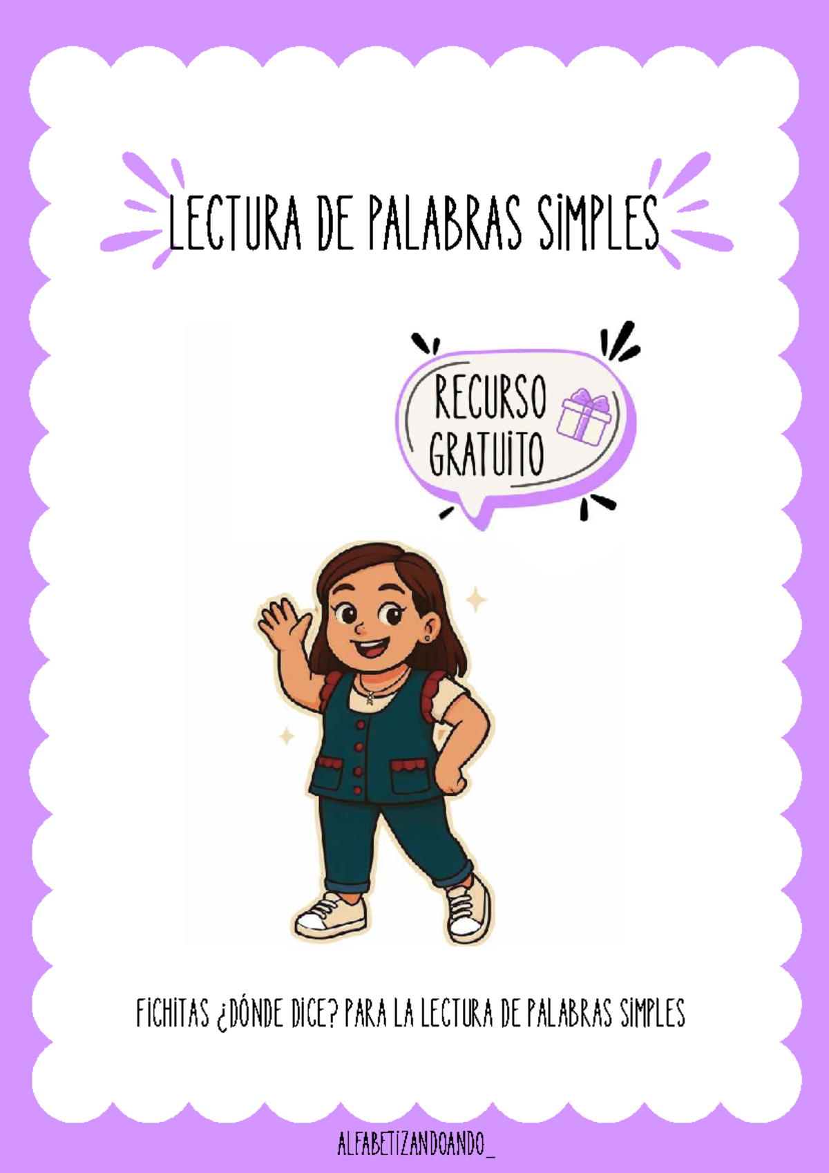 Lectura de Palabras Simples - Alfabetizandoando_ - Studocu