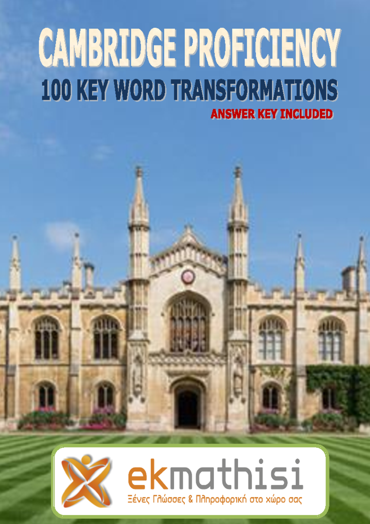 CPE Use of English: 100 Key Transformations Exercises for Practice ...