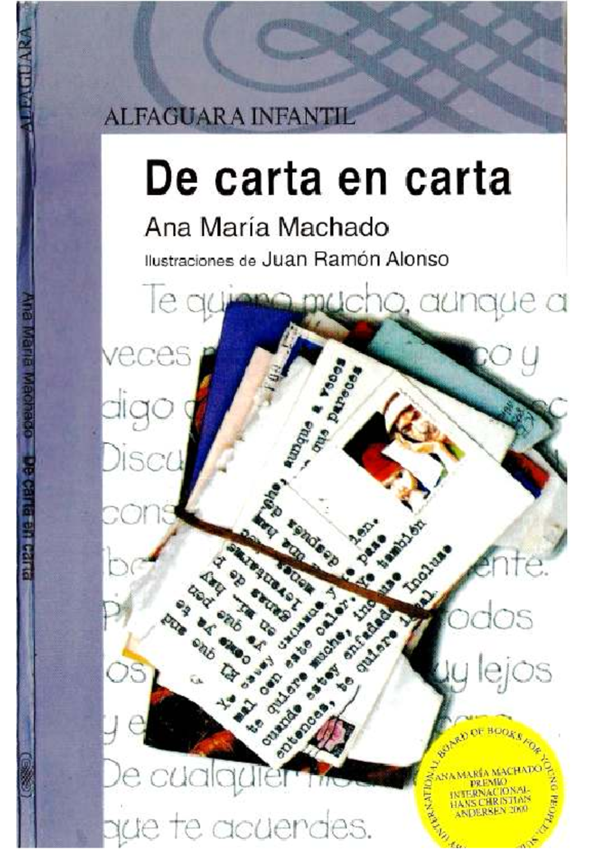 De carta en carta: Libro de lectura de Ana María Machado - Studocu