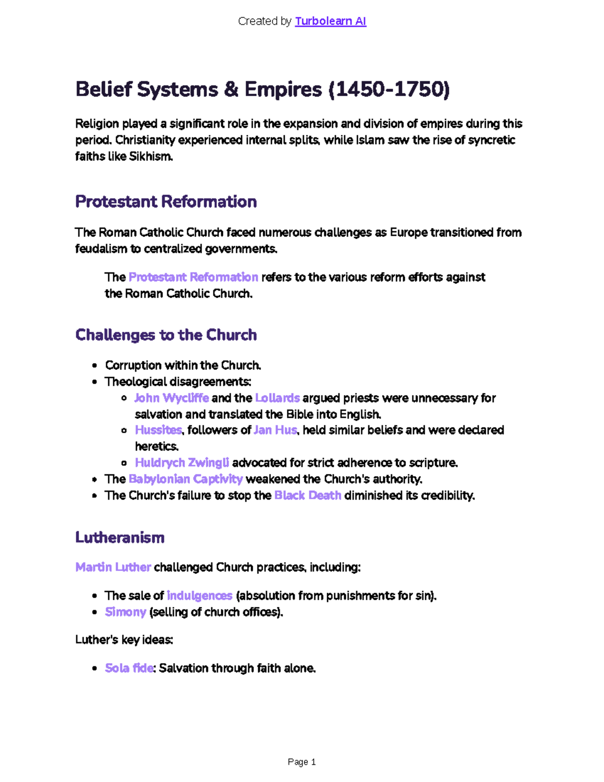 3 - Reading textbook pages - Belief Systems & Empires (1450-1750 ...