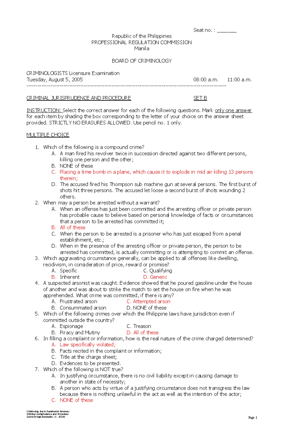 Chapter 5 warrantless arrest, search and seizure - CHAPTER 5 Arrest and ...