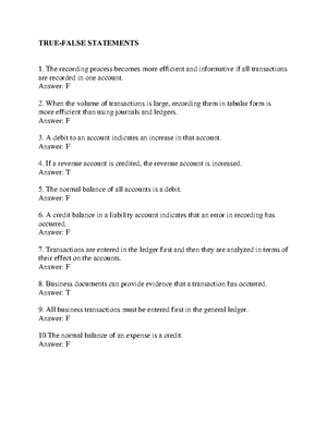 Chapter (5) Breakeven Analysis - Exercises and Problems With Solutions - Chapter (5) Breakeven ...