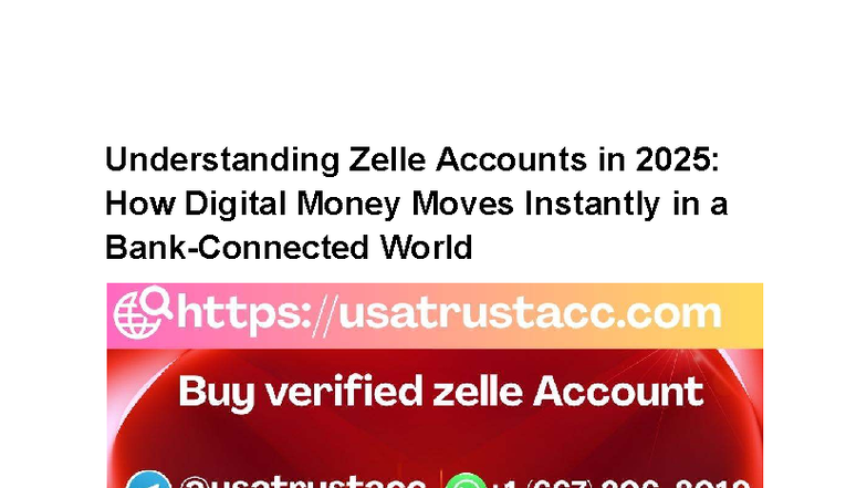 Zelle Account Setup Guide: Establishing Your Legitimate Account with a U.S. Bank - Studocu