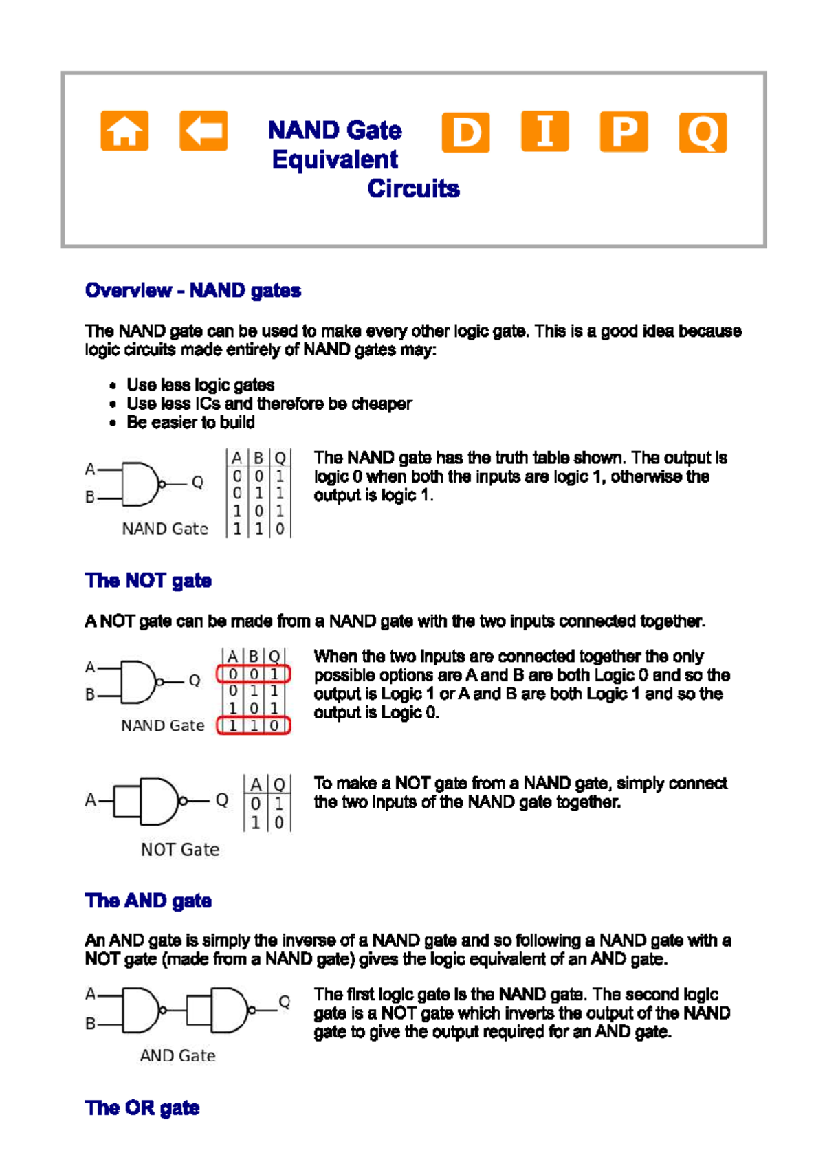 NAND Conversion - discrete structure - Studocu