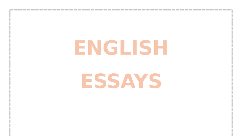 ENGLISH POETRY ESSAY NOTES: ANALYSIS OF CLASSIC WORKS - Studocu