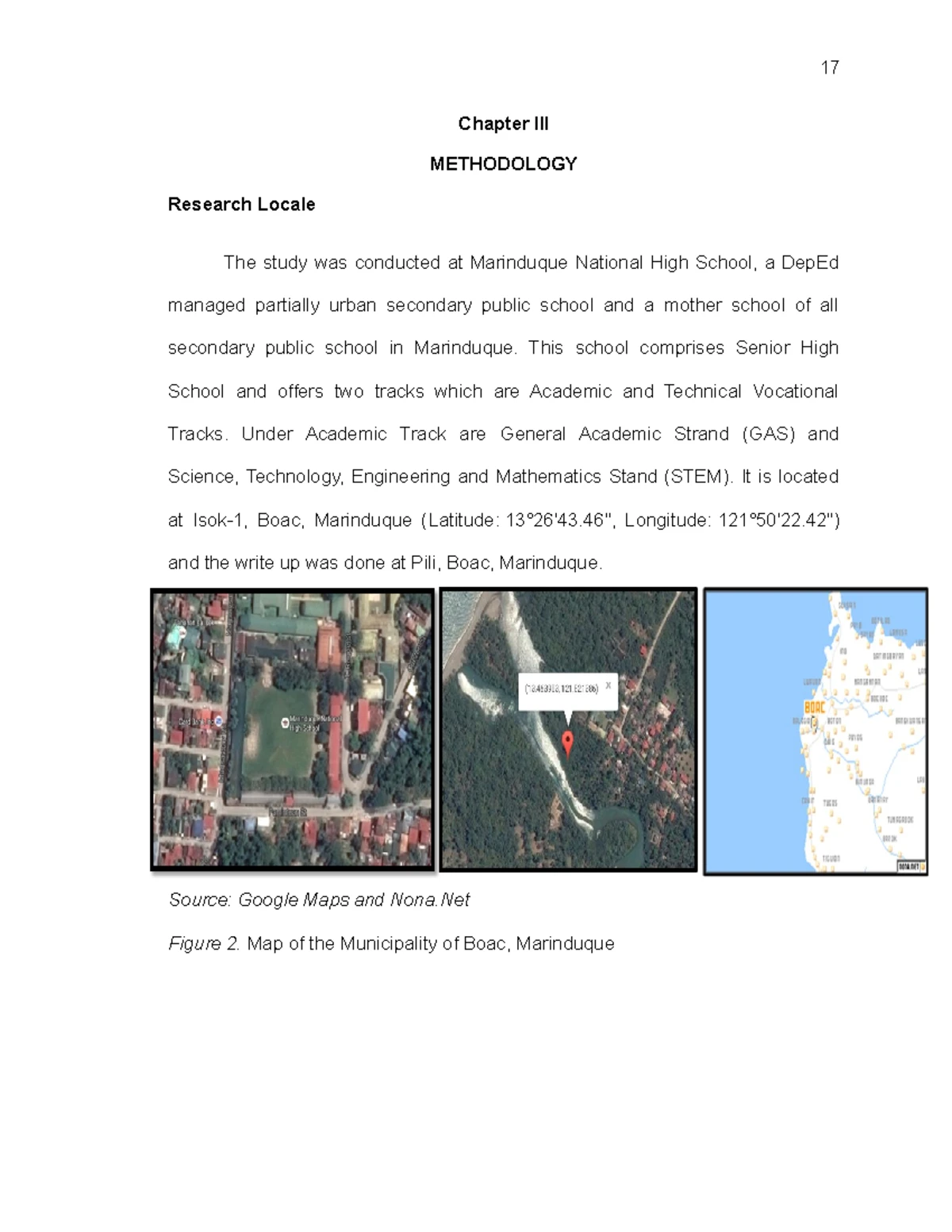 Chapter III Methodology Research Locale - Chapter III METHODOLOGY ...