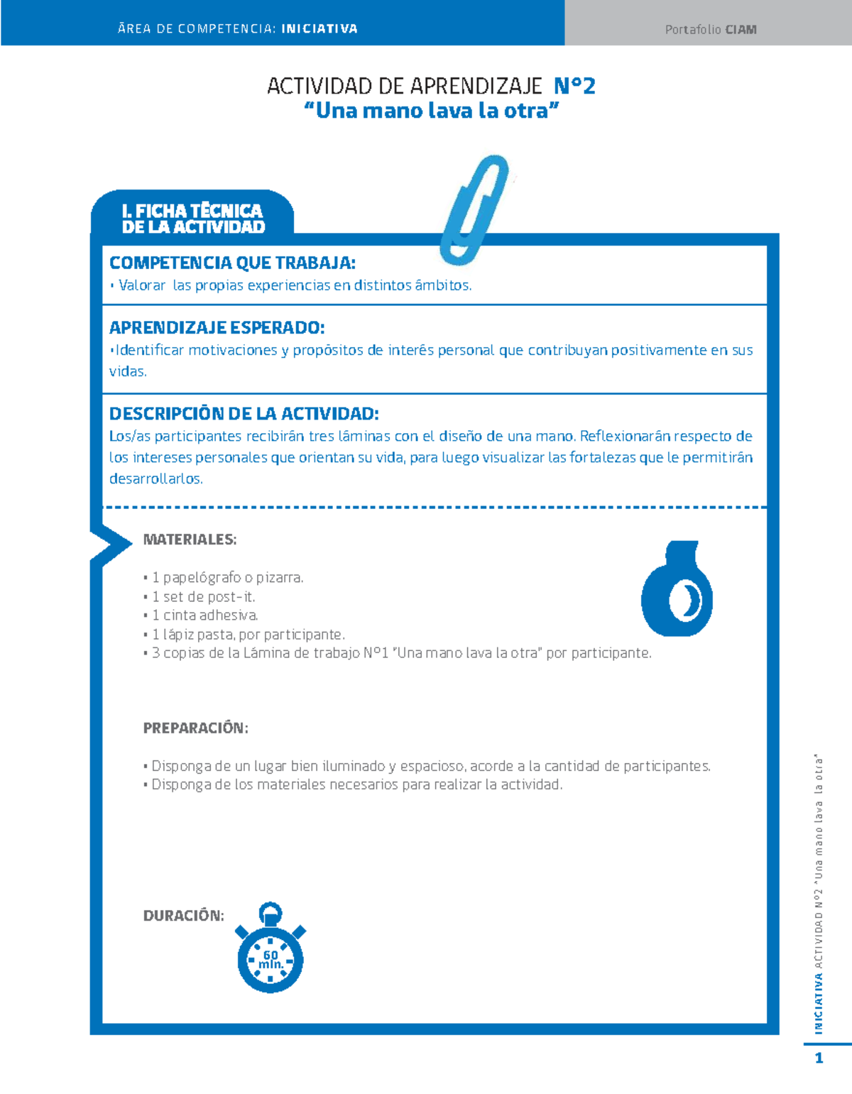 Portafolio CIAM: Actividad de Aprendizaje sobre Iniciativa y Metas ...