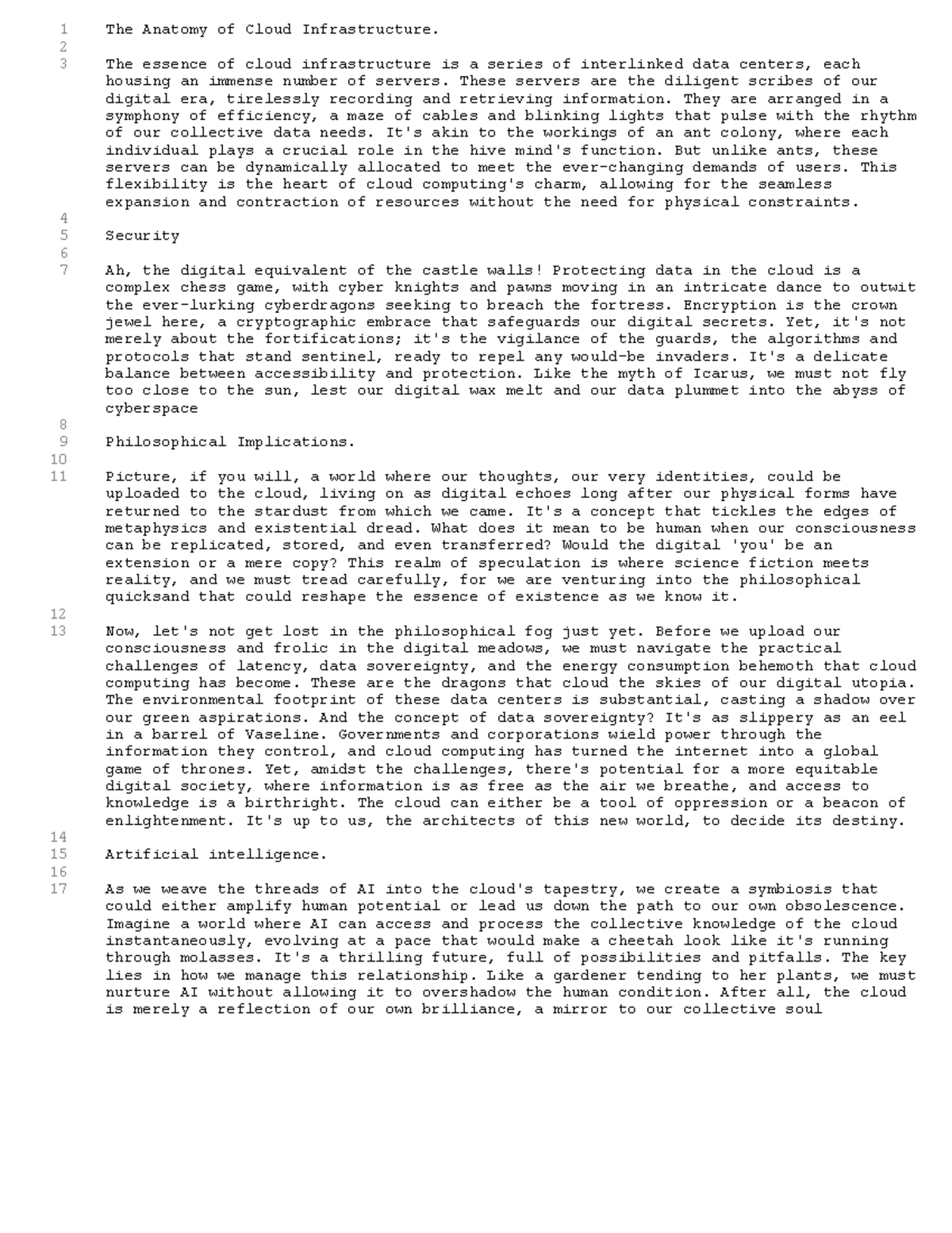 Cloud Computing Notes - 1 The Anatomy of Cloud Infrastructure. 2 3 The ...