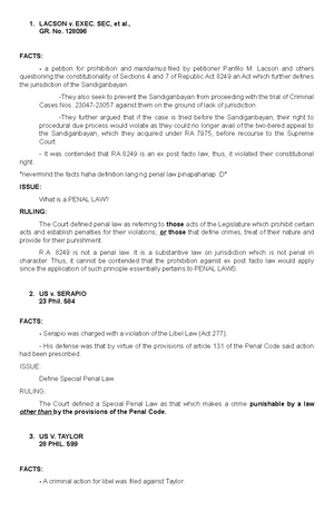 US vs AH Chong - Case Digest - Digest by: R. Alejado - Studocu