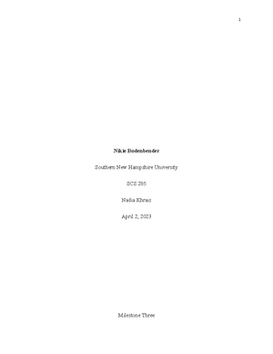 [Solved] In Module Eight you will submit your research question ...