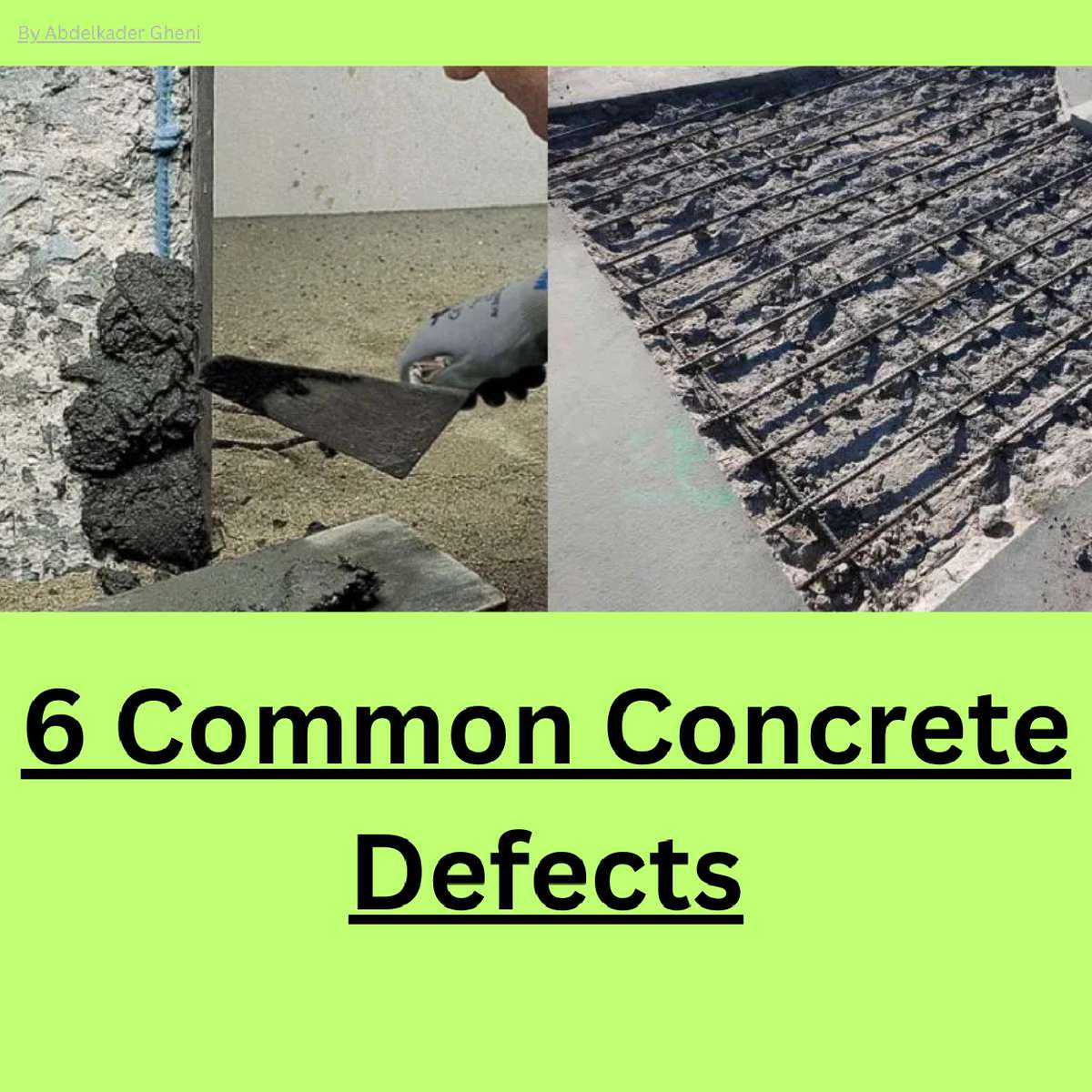Common Concrete Defects: Segregation, Bleeding, Cracks & Scaling - Studocu