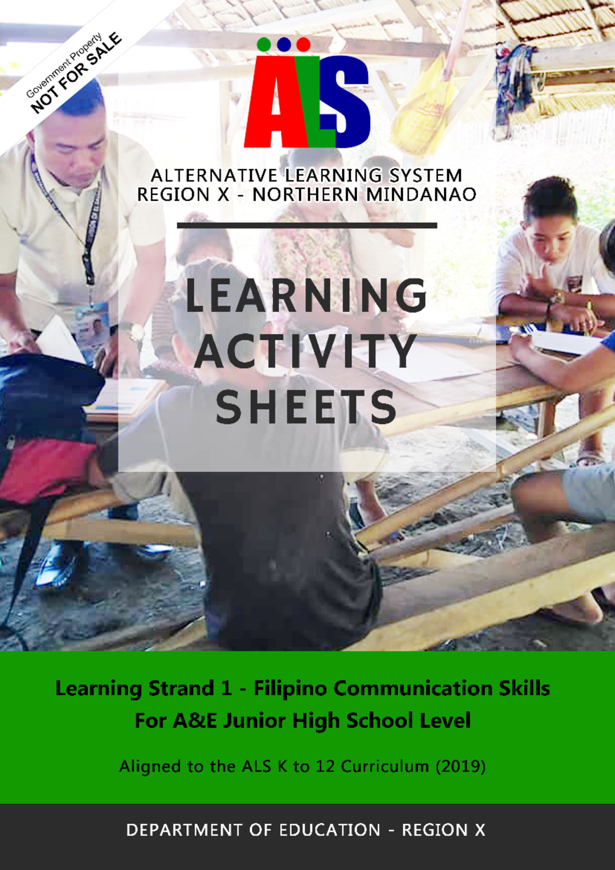 LS1 Filipino Communication Skills Activity Sheets for JHS - 1st Ed ...