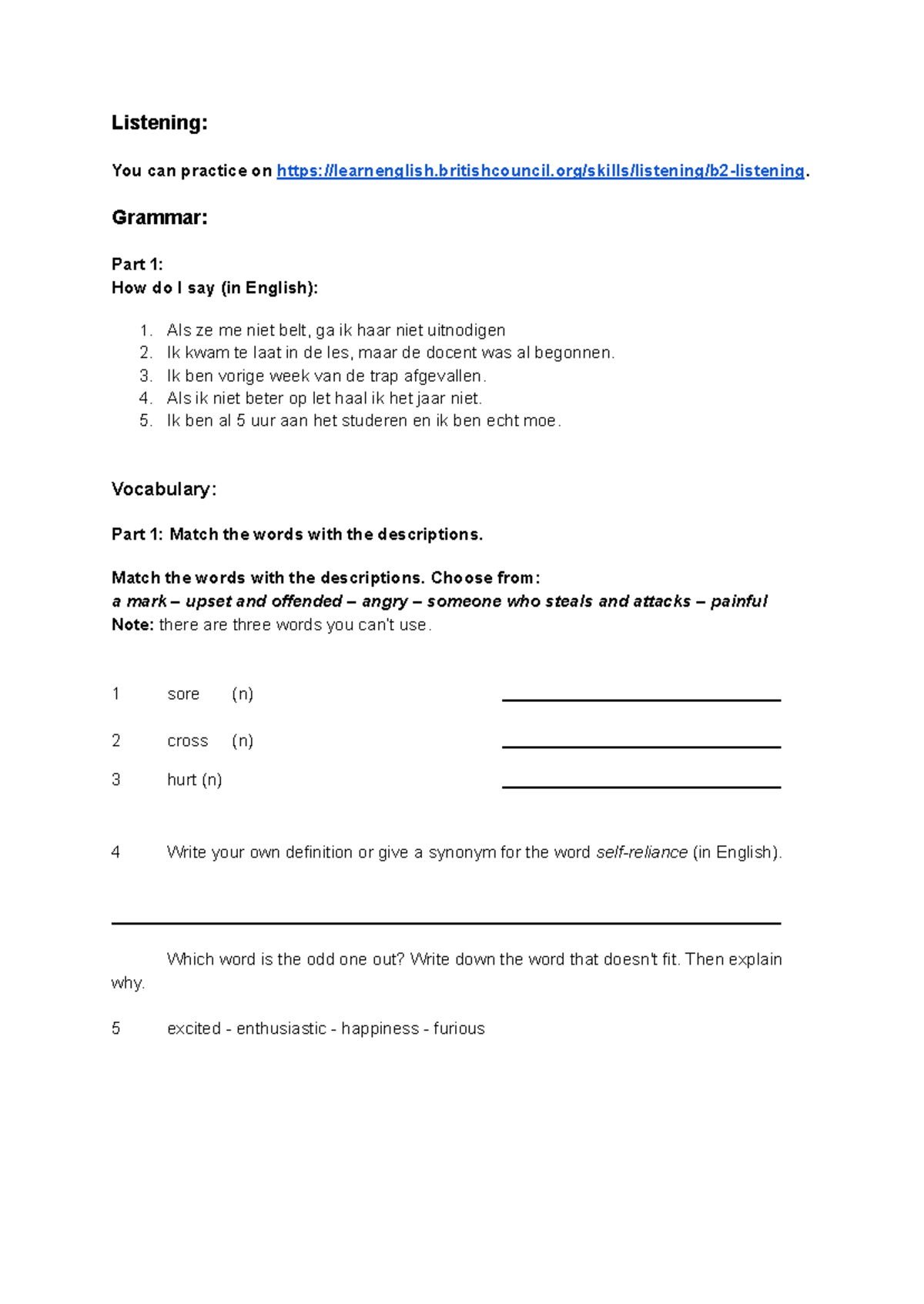 Engels Toets Oefenen VWO 3: Luisteren, Grammatica, en Woordenschat ...