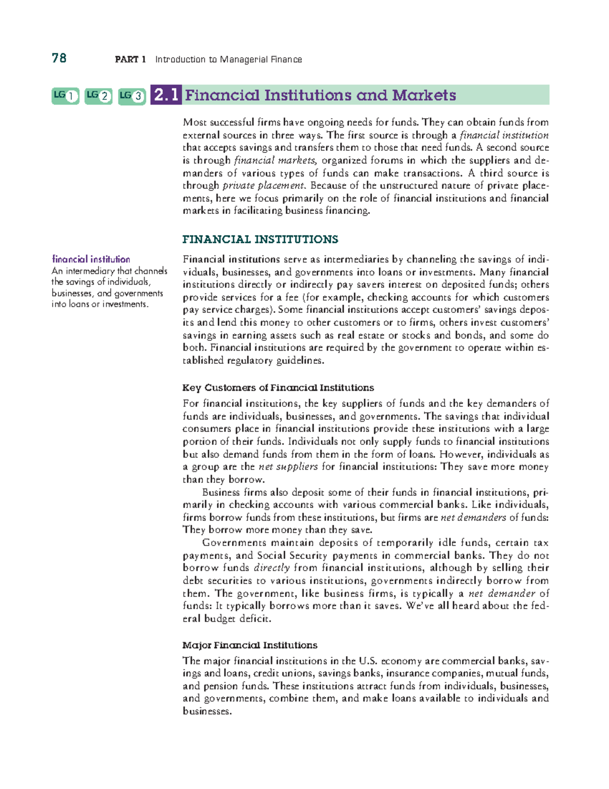 Chapter 02: Introduction to Managerial Finance - Financial Institutions ...