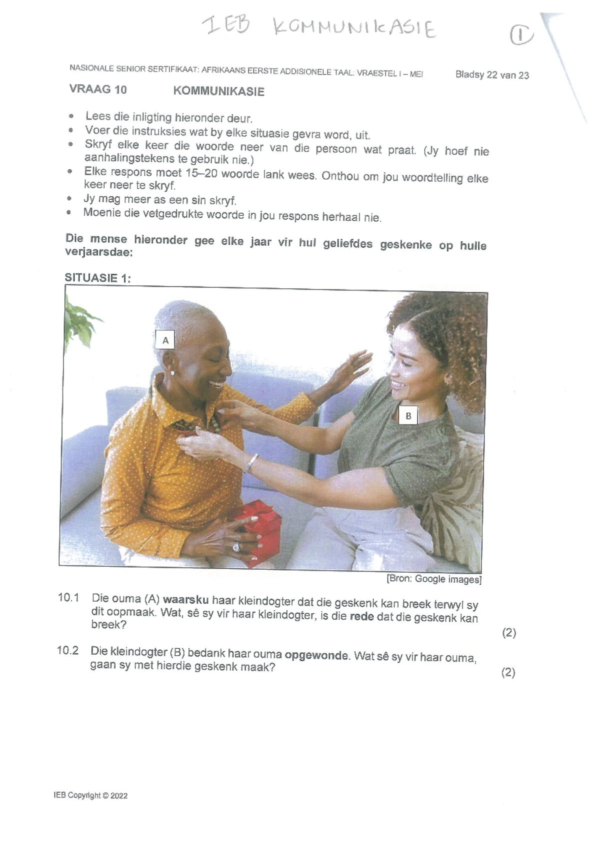 Grade 12 (Afrikaans) - Poetry Study Notes and Analysis - Studocu