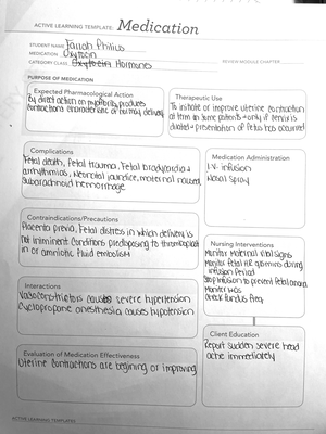 Concept Map 3 - Dehydration is consistent with the patient’s dry skin ...