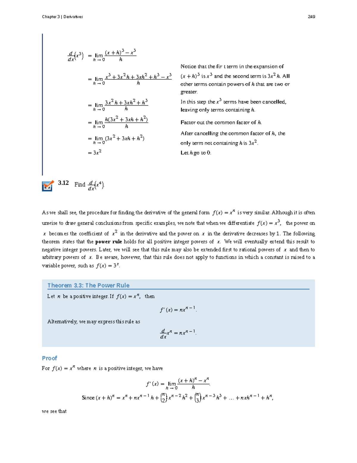 Chapter 3: Derivatives and the Power Rule - Calculus 1 - Studocu