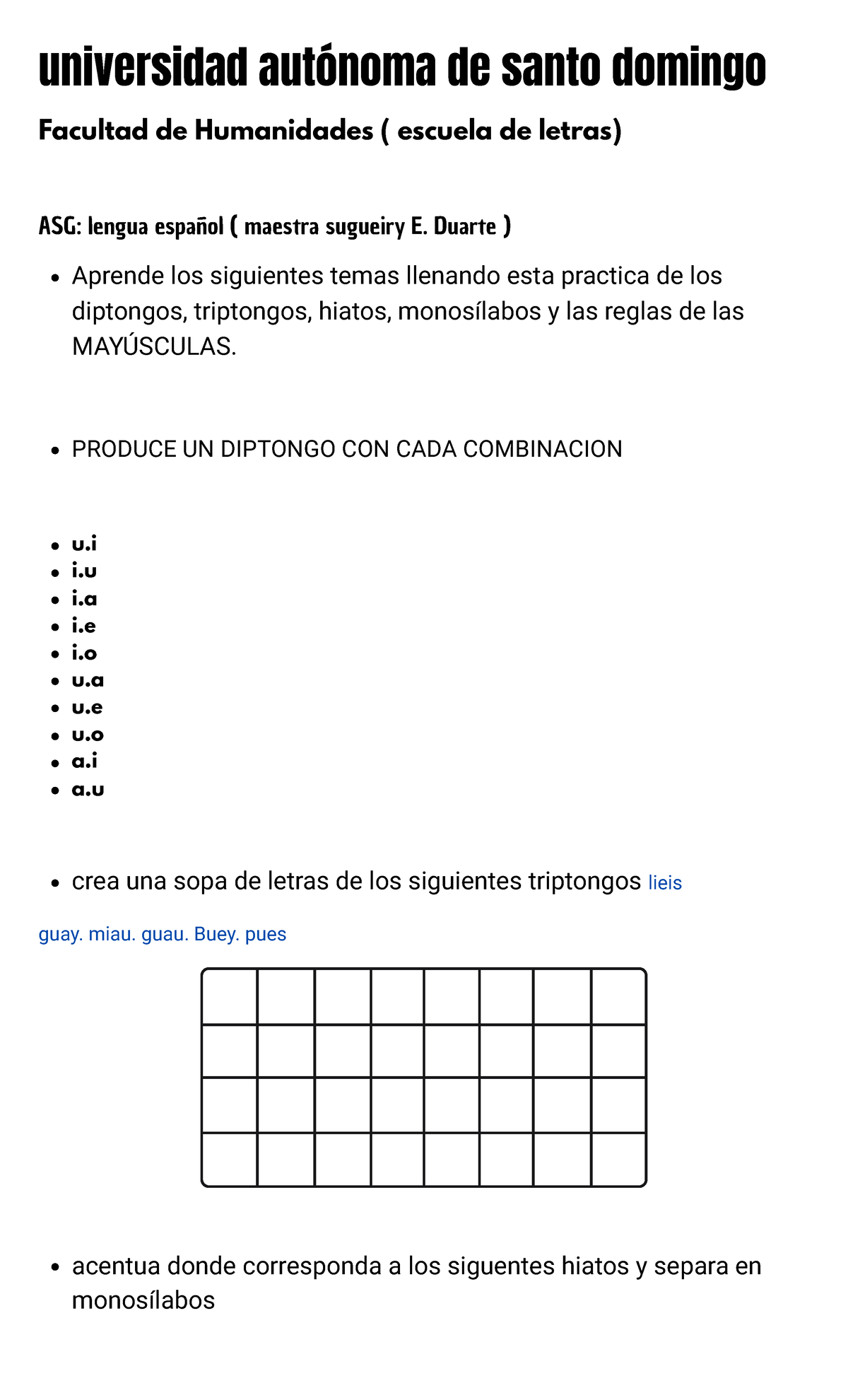 Practica - Resumen Letras 011-12 - universidad autónoma de santo ...