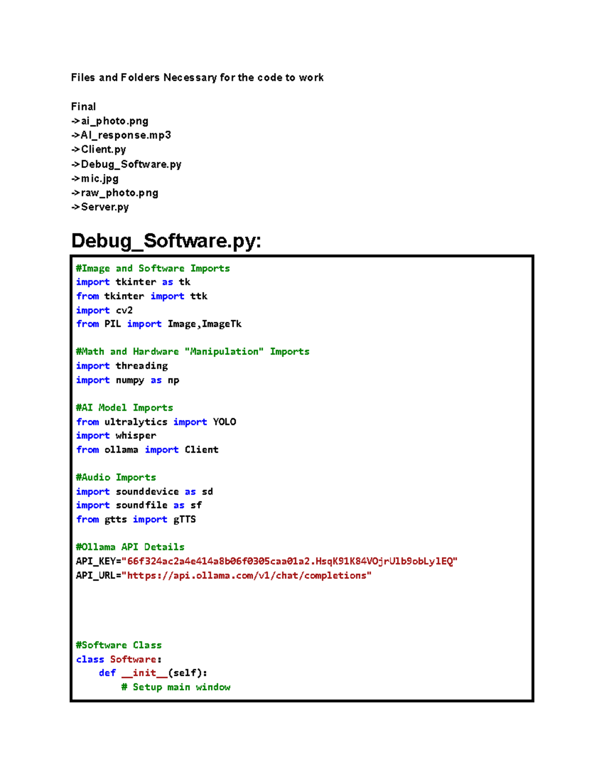 Final Debug: Code for Multiple Hardware Project (CS101) - Studocu