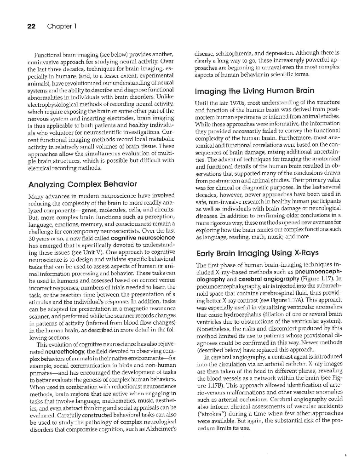 22 Neuroscience 101: Chapter 1 - Functional Brain Imaging Overview ...