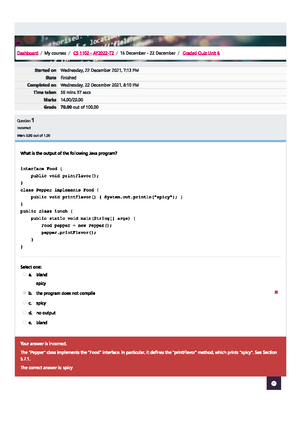 [Solved] For this discussion assignment please provide your response - Programming 1 (CS1102 ...