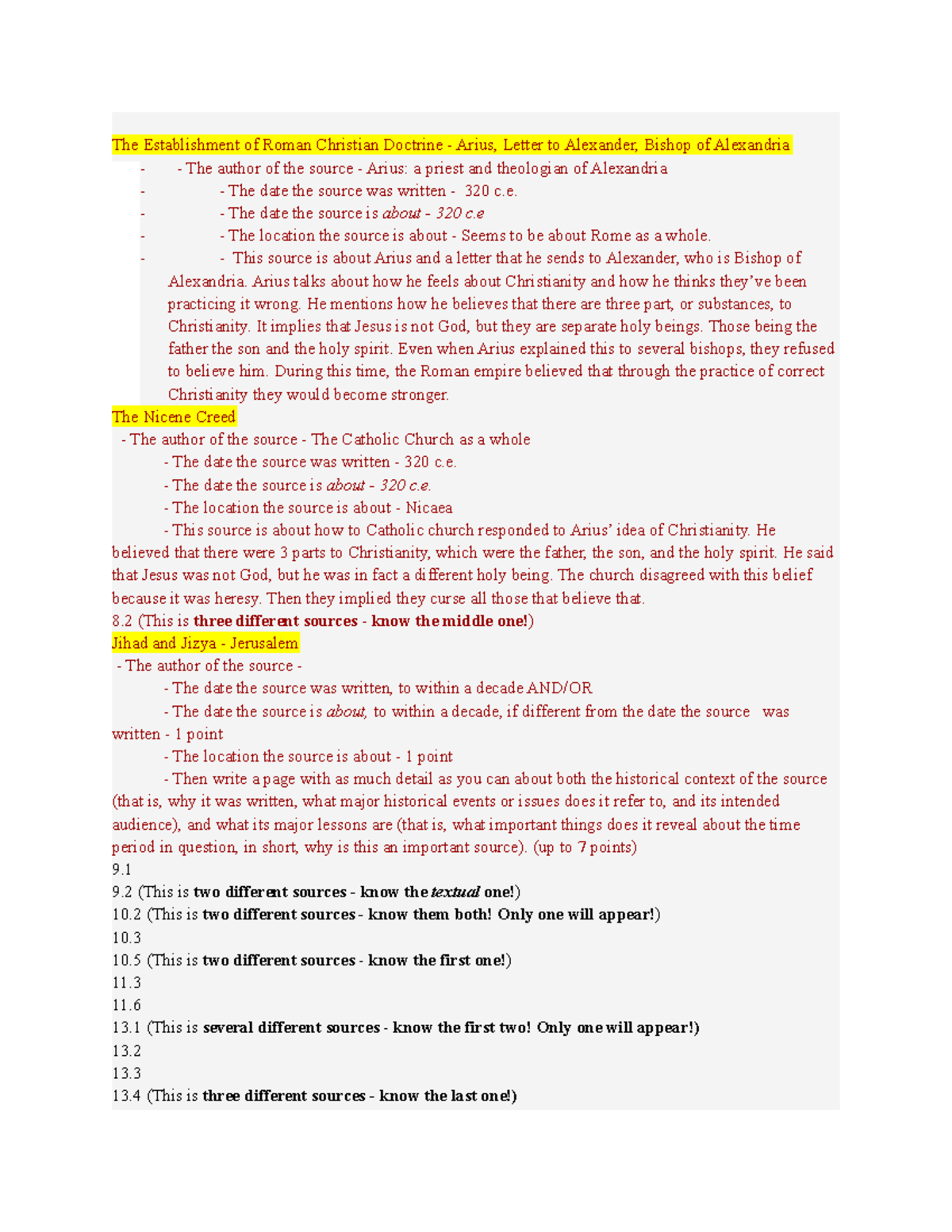 Western Civ Final Exam Study Guide - The Establishment of Roman ...