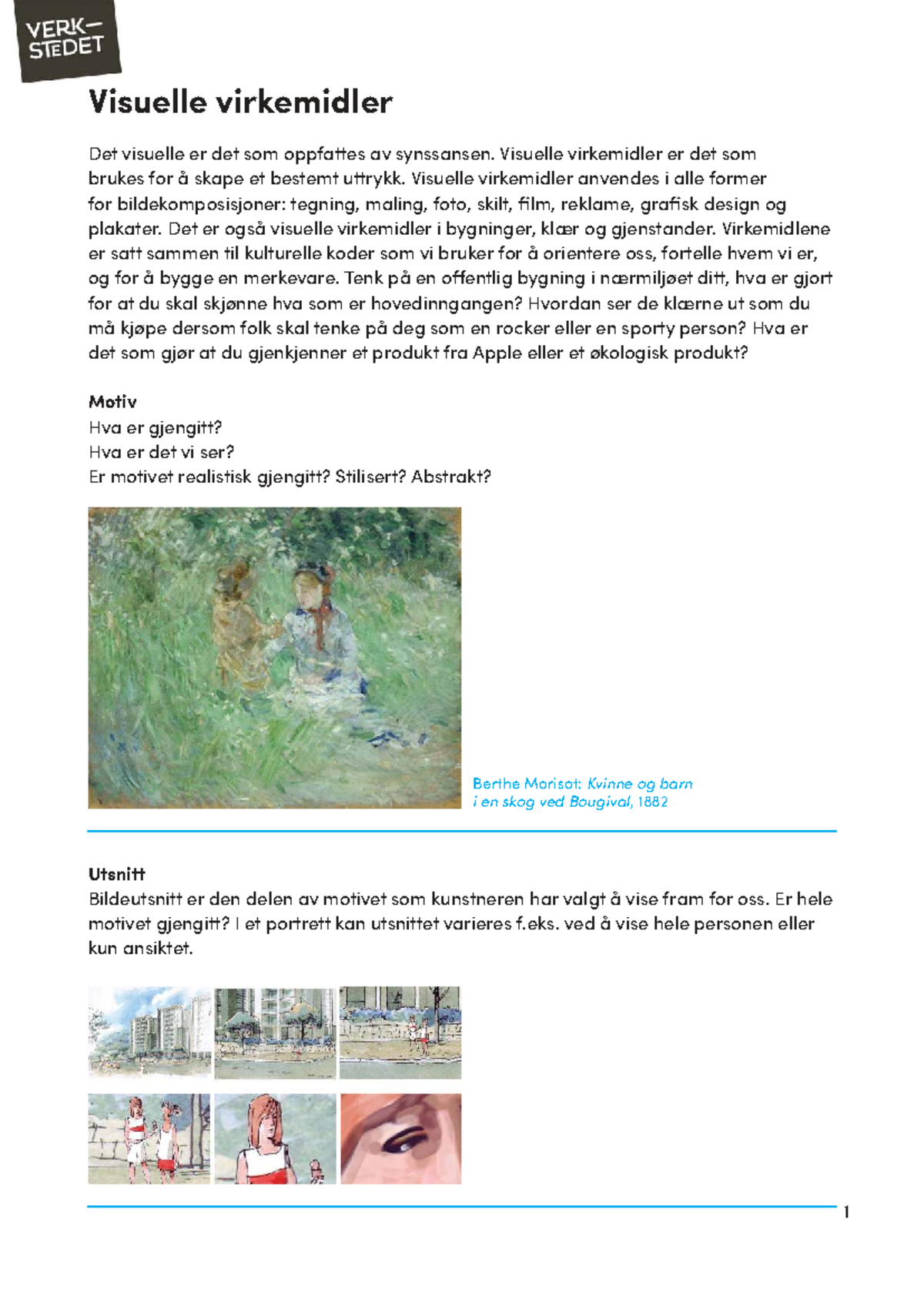 Visuelle Virkemidler i Bildekomposisjon: En Analyse av Uttrykk - Studocu