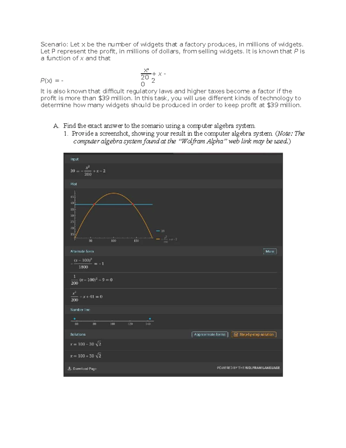Task 3 - Secondary Algebra Game: Exploring Linear Functions with ...