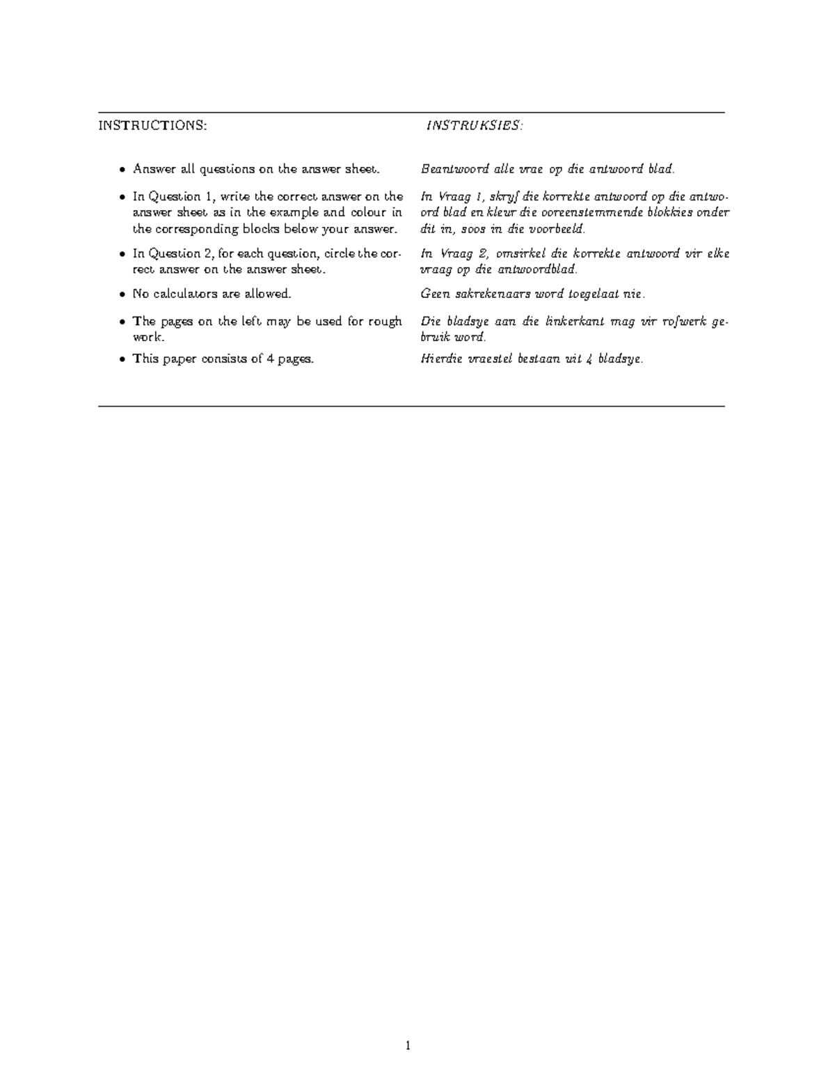 Math Quiz Instructions and Questions - Studocu