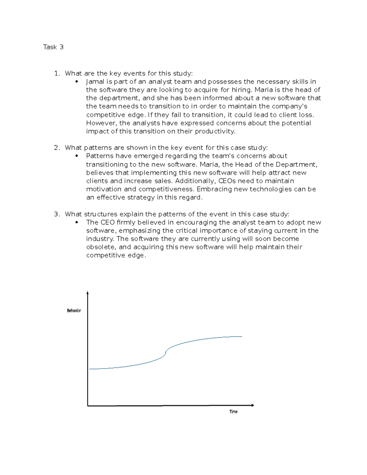 System Thinking Assignment 3: Analyzing Software Transition Impact - Studocu