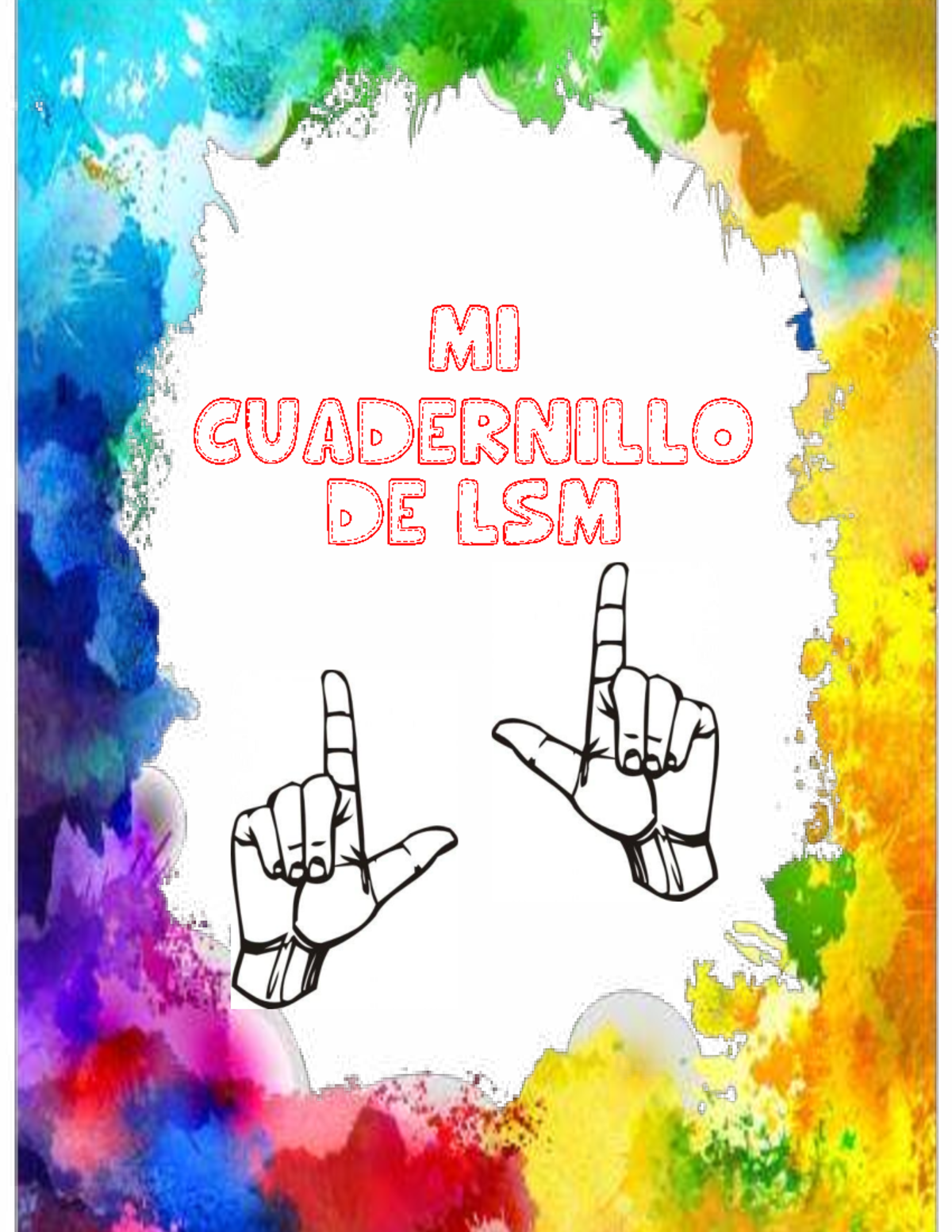 Cuadernillo LSM - TEA NO VERBAL: Prácticas y Ejercicios - Studocu