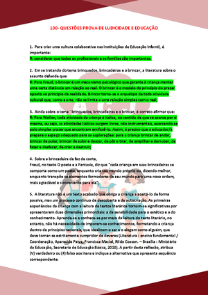 202 Didática - gabarito prova - DIDÁTICA São precursores da Didática: R: João Amos Comênio, São ...