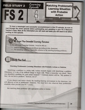 Field Study 2 - Learning Episode 1: The Teacher We Remember - Studocu