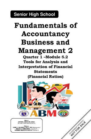 ABM-FABM2-Module 3-Lesson-1- Statement OF Changes IN Equity ...