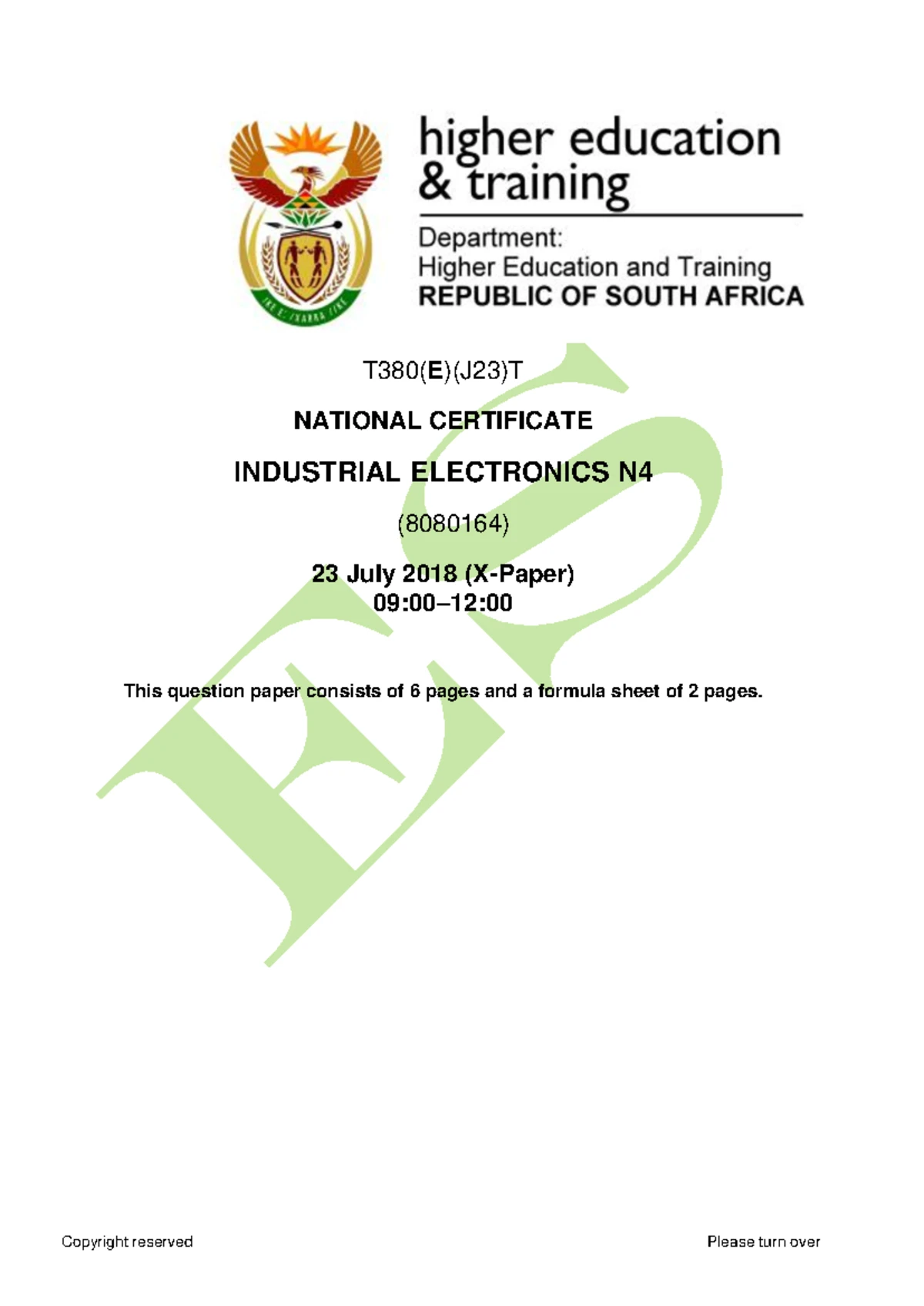 N5 Mathematics Syllabus Revised - COORDINATOR: ENGINEERING STUDIES ...