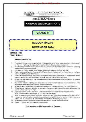 2025 Accounting Grade 12 Annual Teaching Plans (Term 1-4) - Studocu