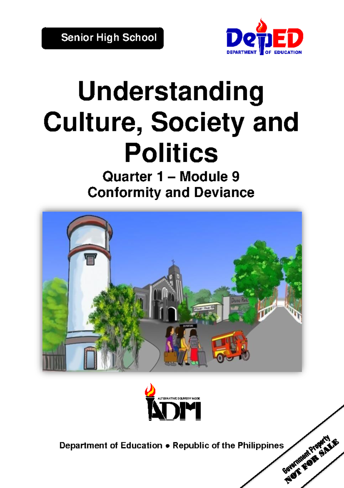 UCSP Q1 Mod9: Understanding Conformity and Deviance Concepts - Studocu