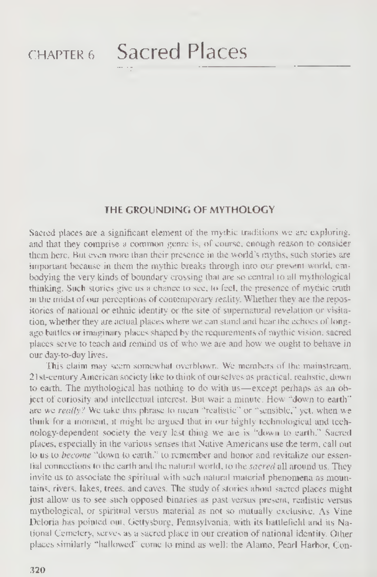 Chapter 6 - Exploring Sacred Places and Their Mythological Significance ...